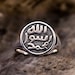 Seal of Prophet Muhammad Ring, Islamic Pinky Ring, Hand Engraved ...