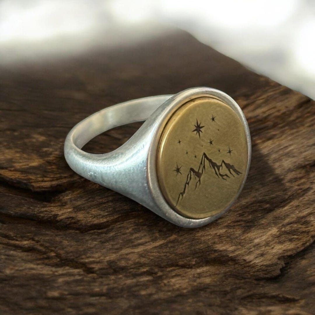 Acotar Night Court Ring, Velaris Signet Ring Women, Bookish Pinky Ring ...
