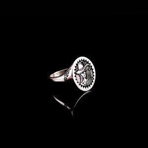 Cowgirl Signet Ring, Western Ring, Cowboy Pinky Ring, Birthday Gift for ...