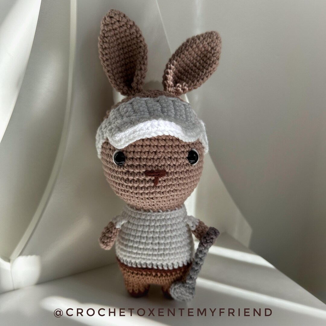 Golfing Golf Bunny Rabbit Crochet Amigurumi - Olumpics Soft Toy ...