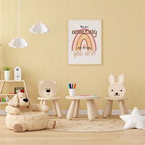 Positive Affirmation Printable for Kids - You Are Amazing Just the Way ...