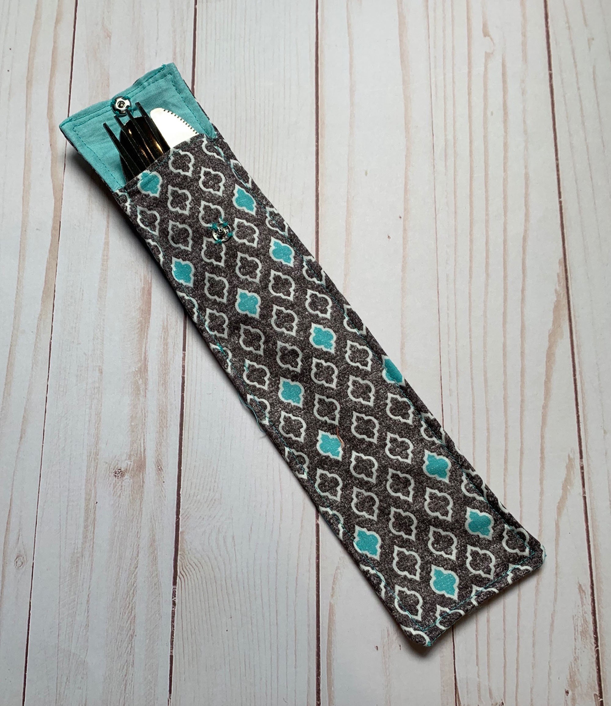 Travel Cutlery Pouch Sewing Pattern - PDF - Digital Pattern - Etsy