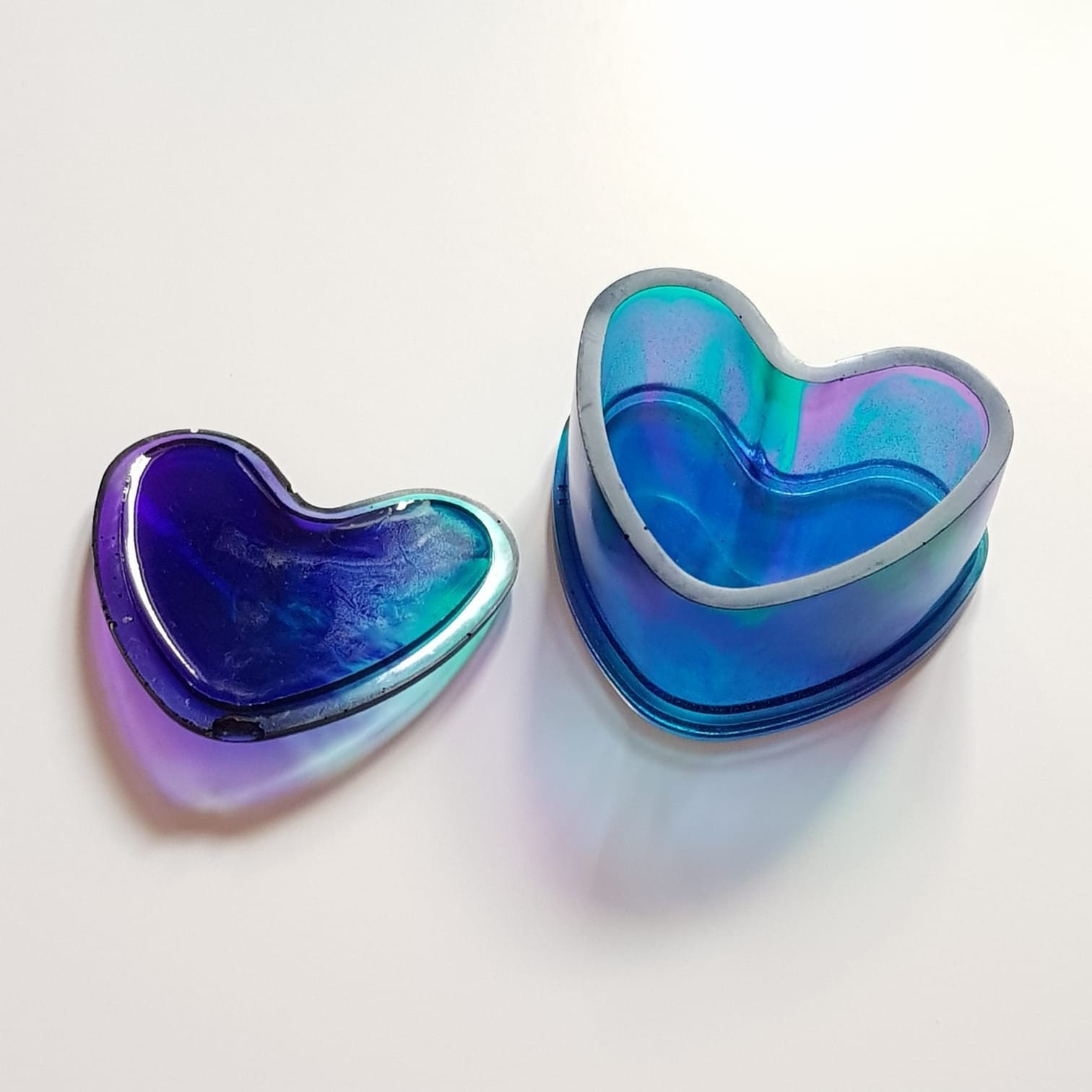 Resin Keepsake Boxes Resin Storage Box Disjointed Store - Etsy