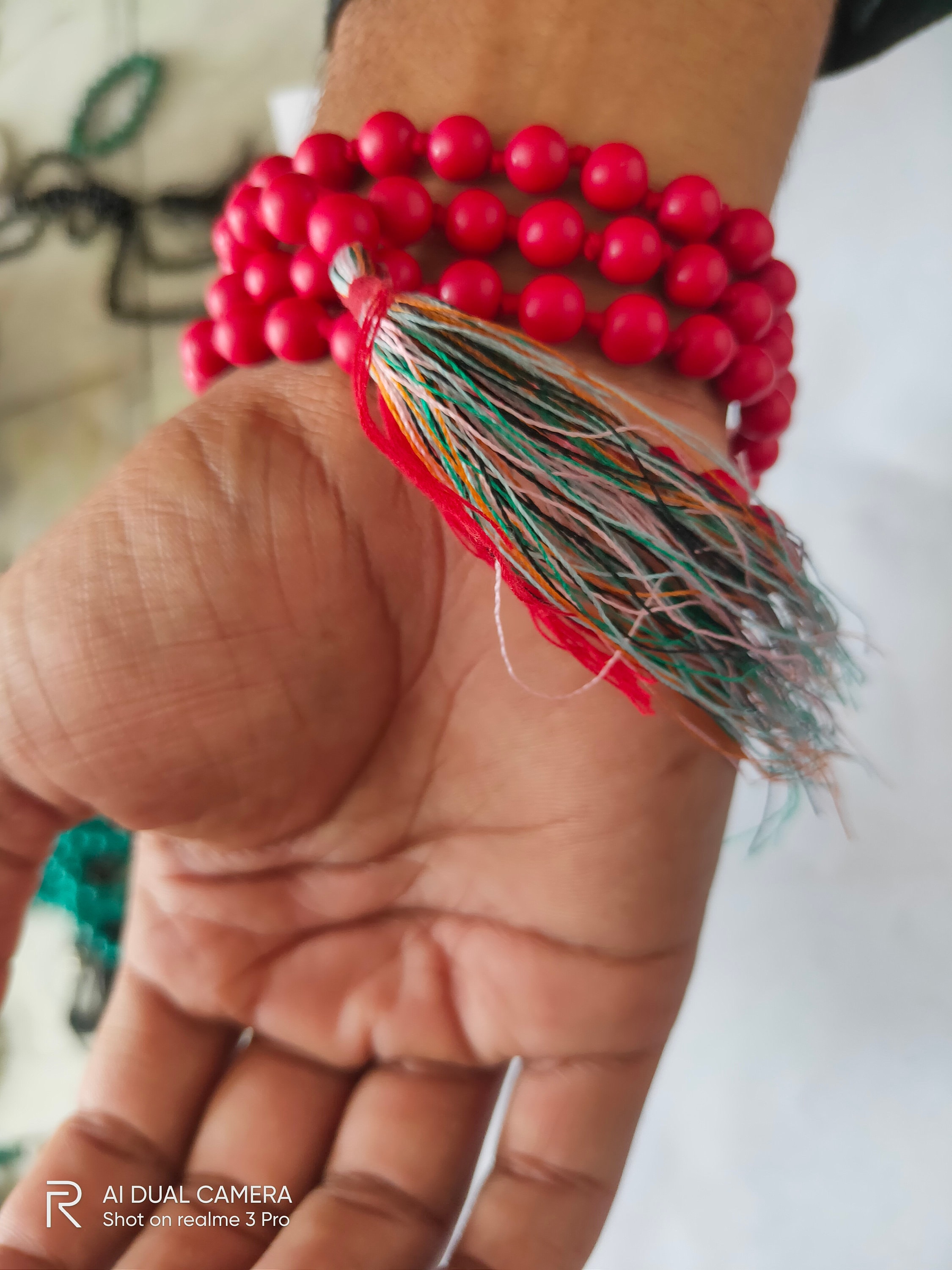 Red Coral Jap Mala Natural 108 Beed Gems Stone Jap Mala - Etsy UK