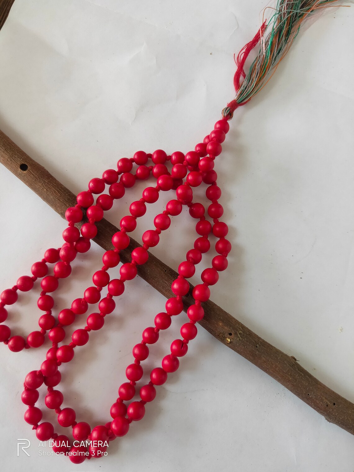 Red Coral Jap Mala Natural 108 Beed Gems Stone Jap Mala - Etsy UK