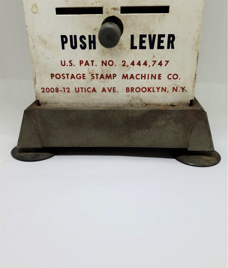 Vintage Stamp Machine, USPS, United States Postal Service, Stamp Box ...