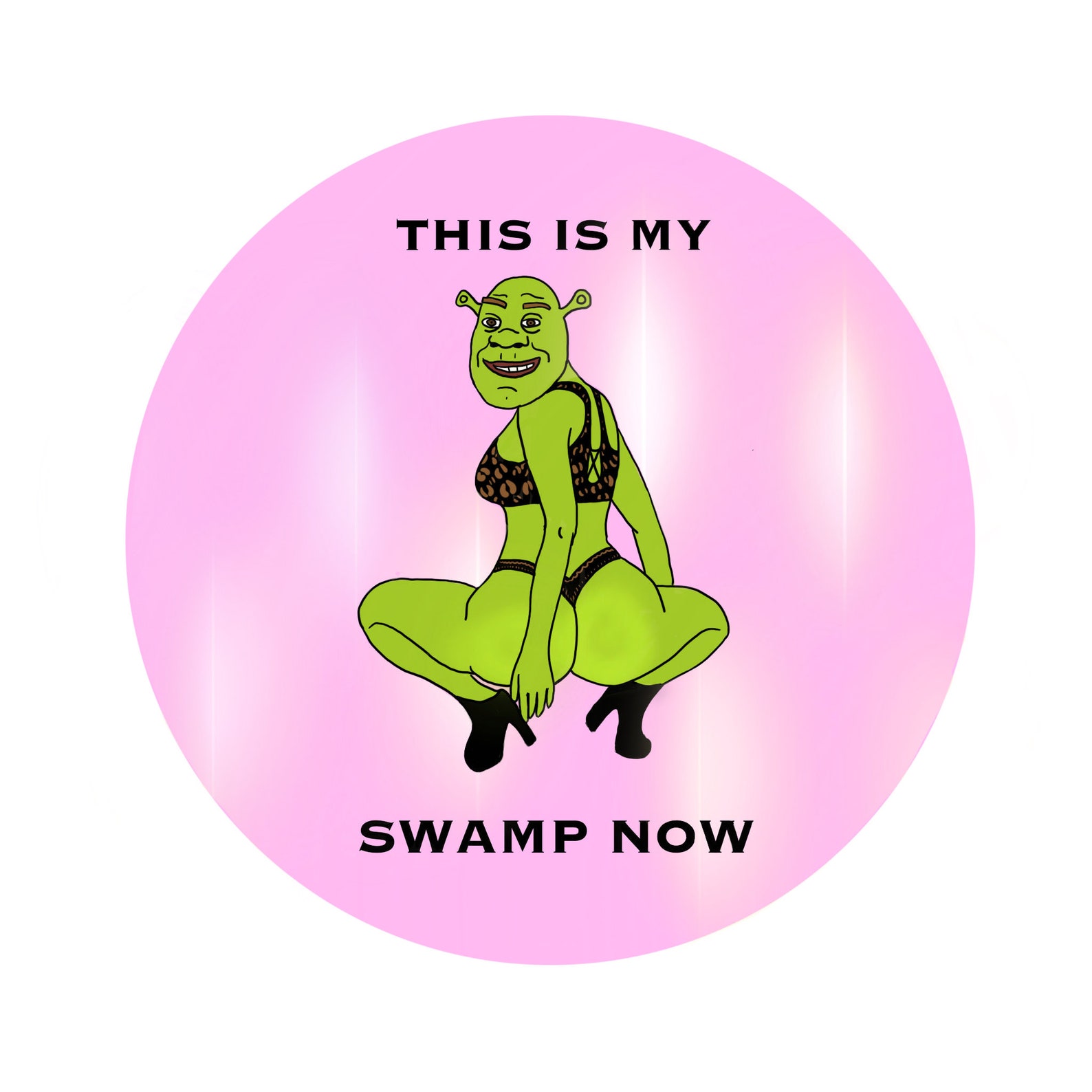 Sexy Shrek Etsy