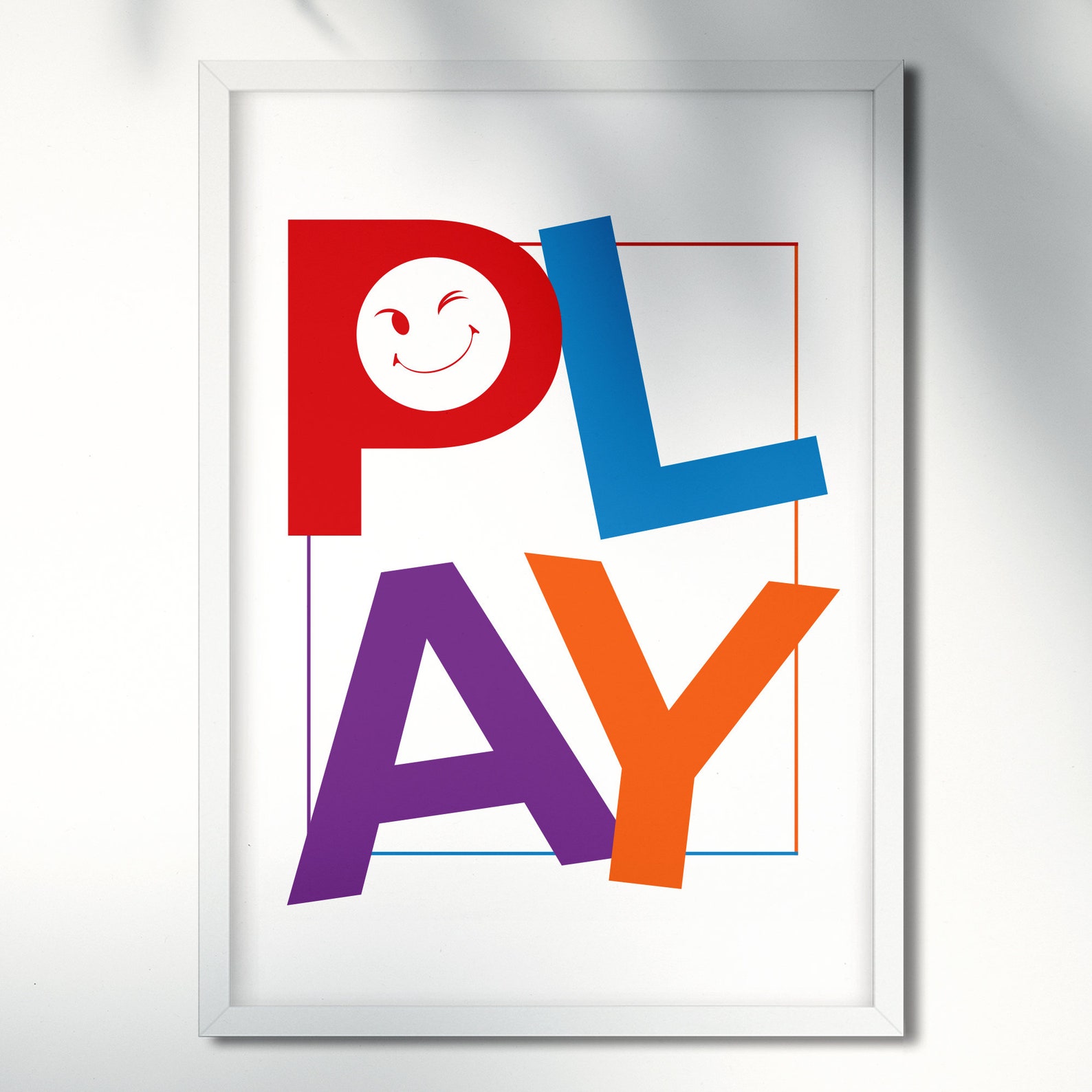 PLAY Sign Nursery Wall Poster Wall Art Kids INSTANT DOWNLOAD - Etsy Denmark