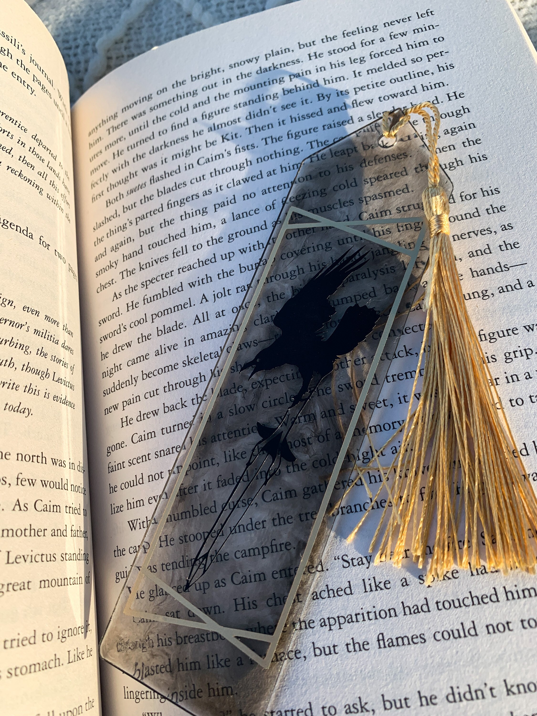 Crow & Dagger Bookmark - Inspired by Six of Crows - Etsy
