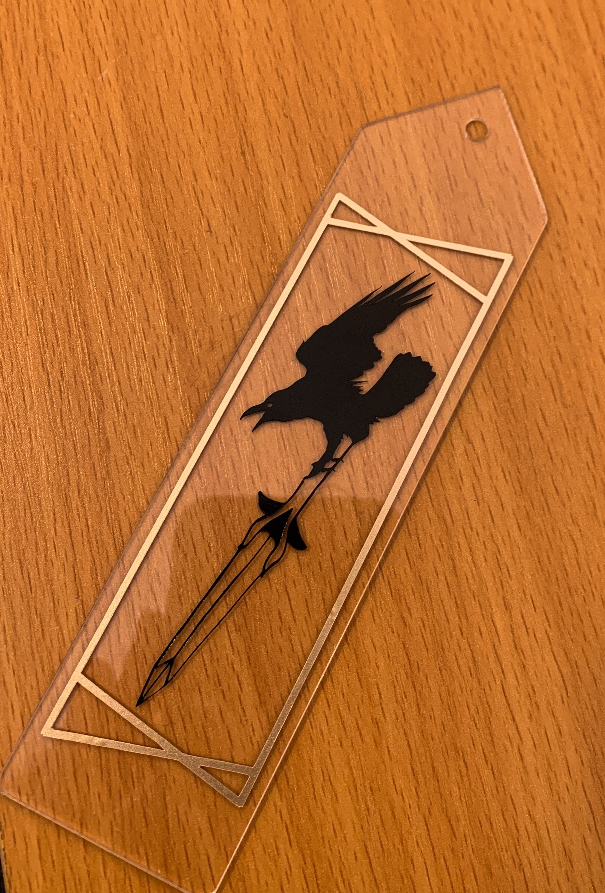 Crow & Dagger Bookmark Inspired by Six of Crows - Etsy