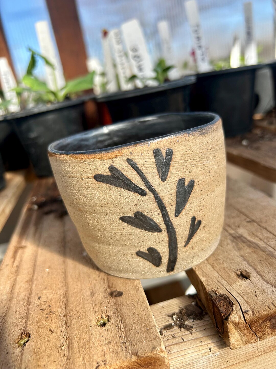 Flower Vine Jr.flower Pot - Etsy