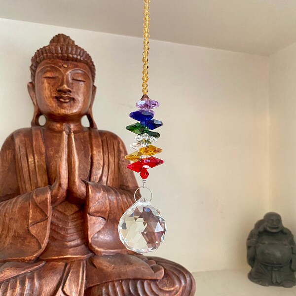 Chakra Suncatcher - Etsy UK
