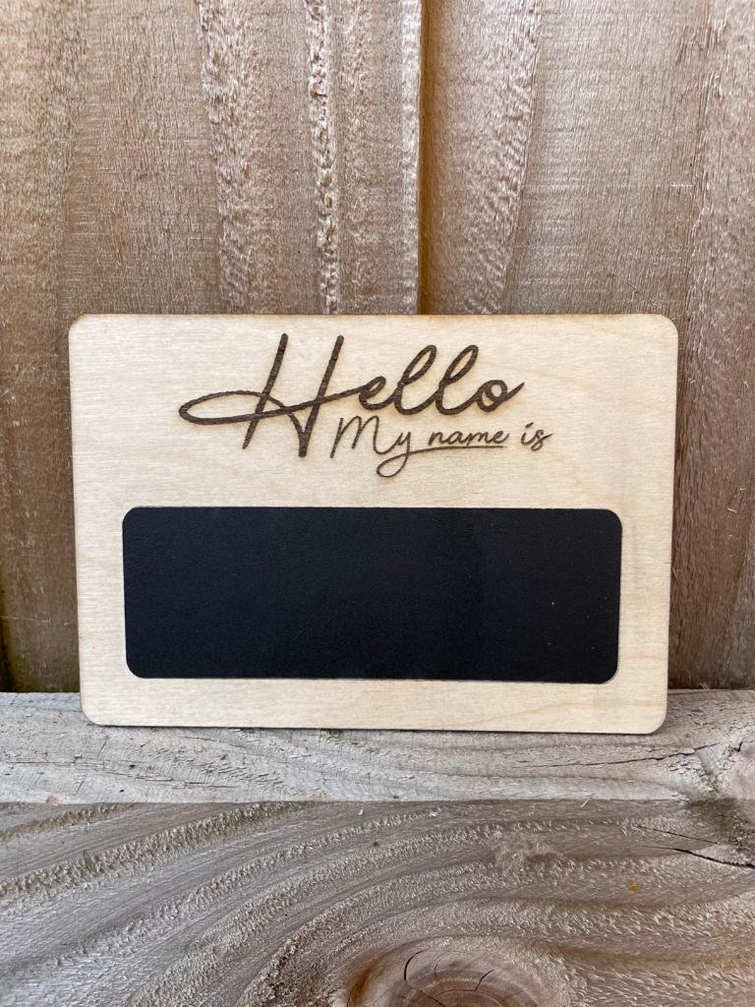 Hello My Name is Baby Announcement Sign, Welcome to the World, New Baby ...