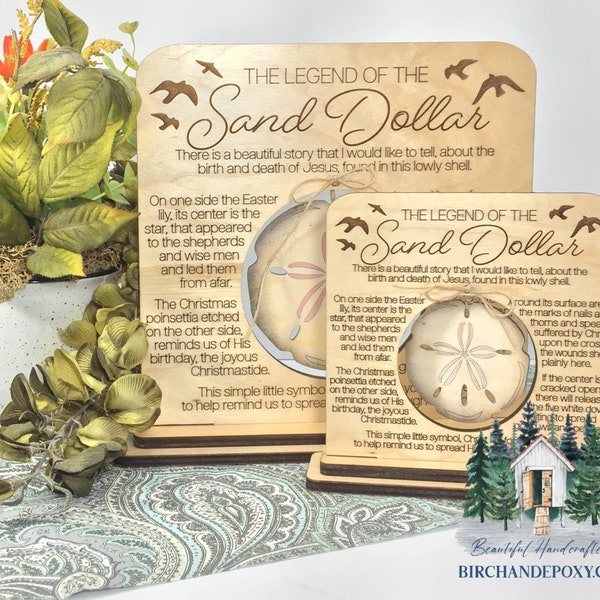 Sand Dollar Legend - Etsy