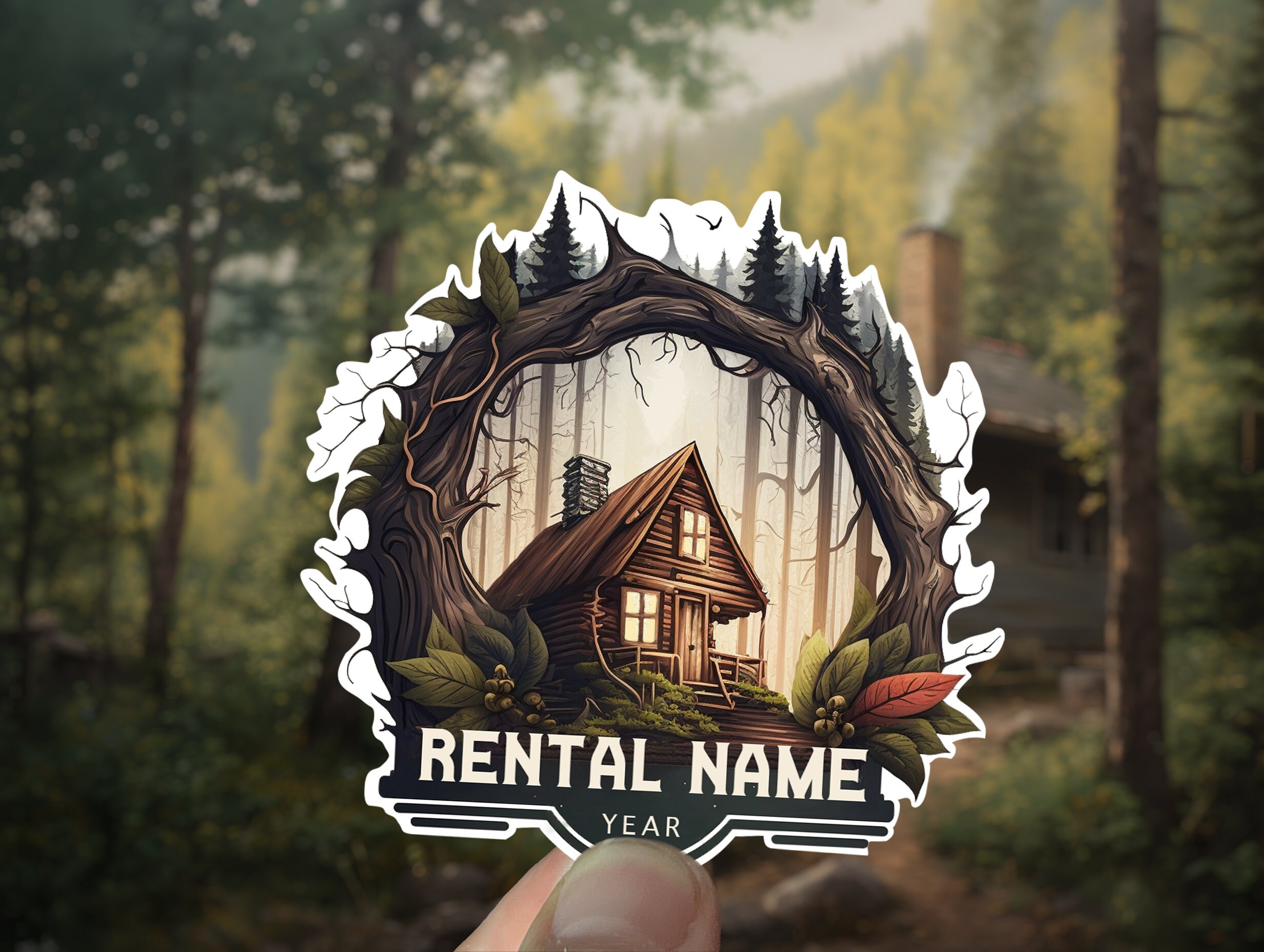 Custom Airbnb Guest Stickers & Magnets for Gift Basket - Etsy