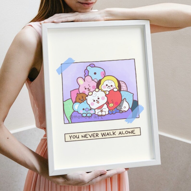 DIGITAL BT21 Bts K-pop Print Printable Art Wall Art - Etsy Australia