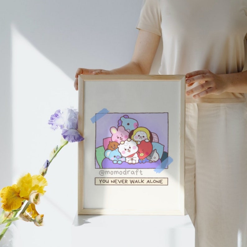 DIGITAL BT21 Bts K-pop Print Printable Art Wall Art - Etsy Australia