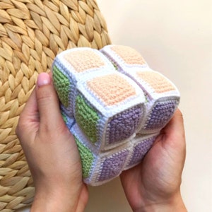 CROCHET PATTERN Fidget Cube Infinity Toy Stim Toy Sensory Baby Toys ...