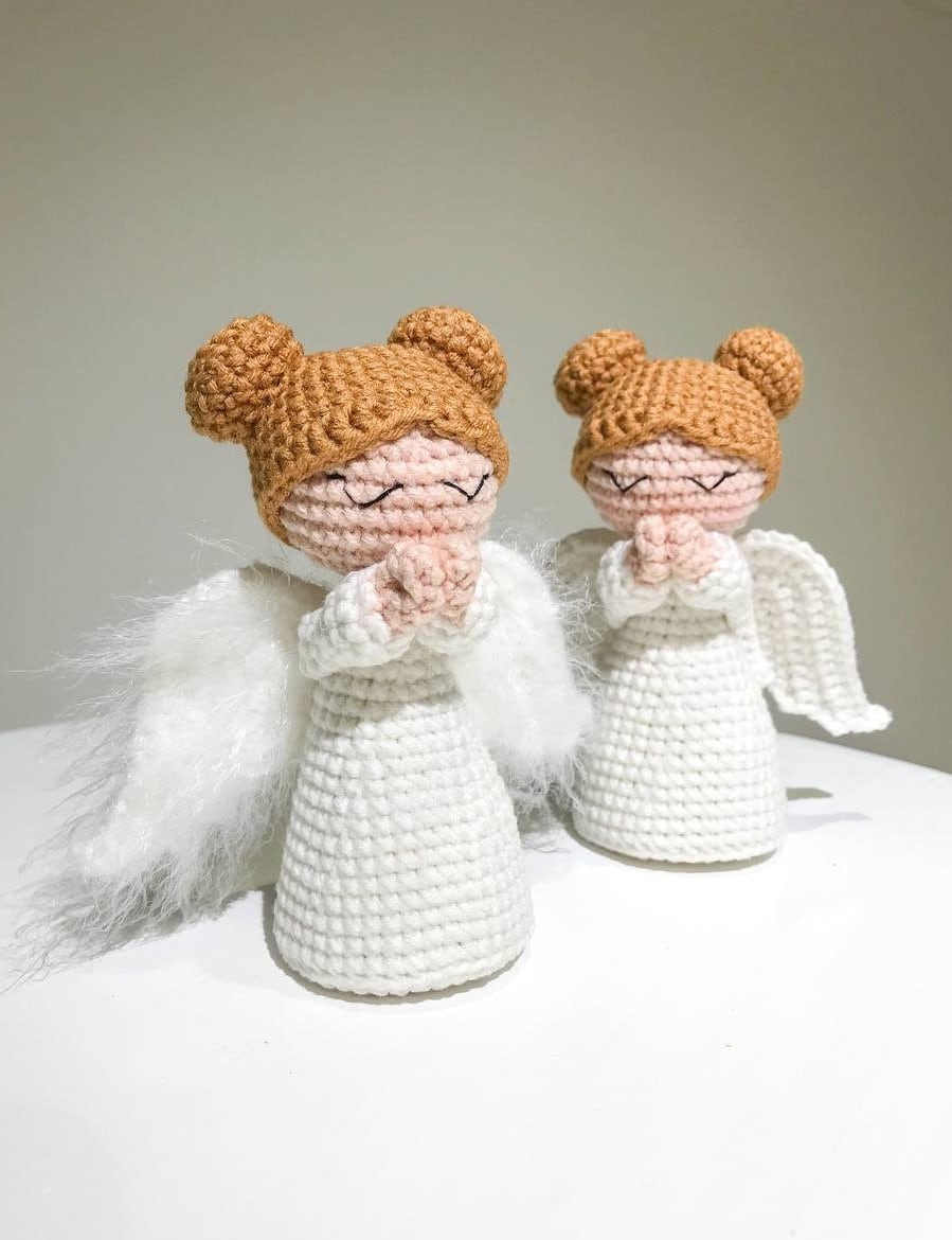 CROCHET PATTERN Angel Christmas Ornament Angels Tree Topper Holiday ...