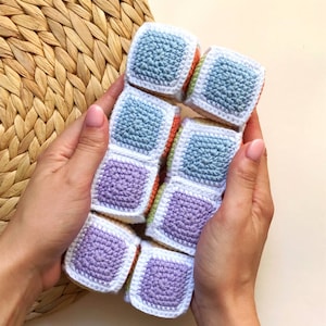 CROCHET PATTERN Fidget Cube Infinity Toy Stim Toy Sensory Baby Toys ...