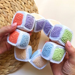 CROCHET PATTERN Fidget Cube Infinity Toy Stim Toy Sensory Baby Toys ...