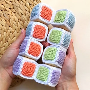 CROCHET PATTERN Fidget Cube Infinity Toy Stim Toy Sensory Baby Toys ...