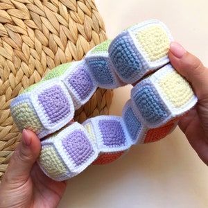 CROCHET PATTERN Fidget Cube Infinity Toy Stim Toy Sensory Baby Toys ...