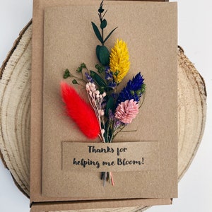 Thank You Teacher Card / Teacher Gift Appreciation / Best Teacher / End ...