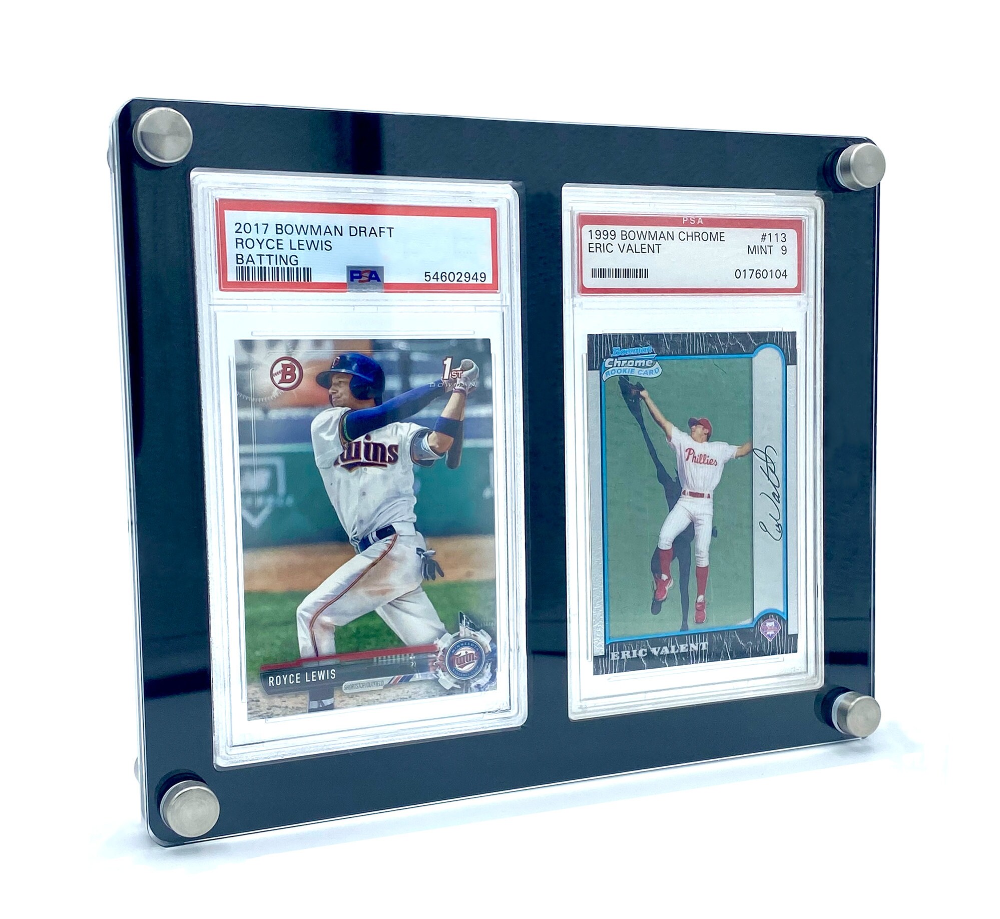CF 2 Slot Acrylic Display Frame for PSA / CGC Graded Sports & Trading ...