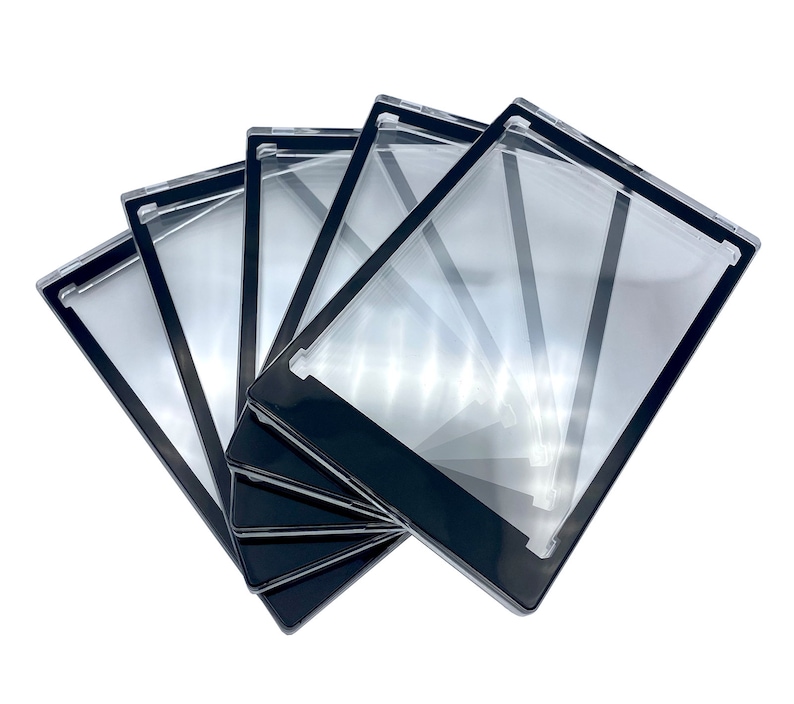 CF Magnetic Card Holder One Touch Case BLACK BORDER - 35PT-260PT Sizes ...