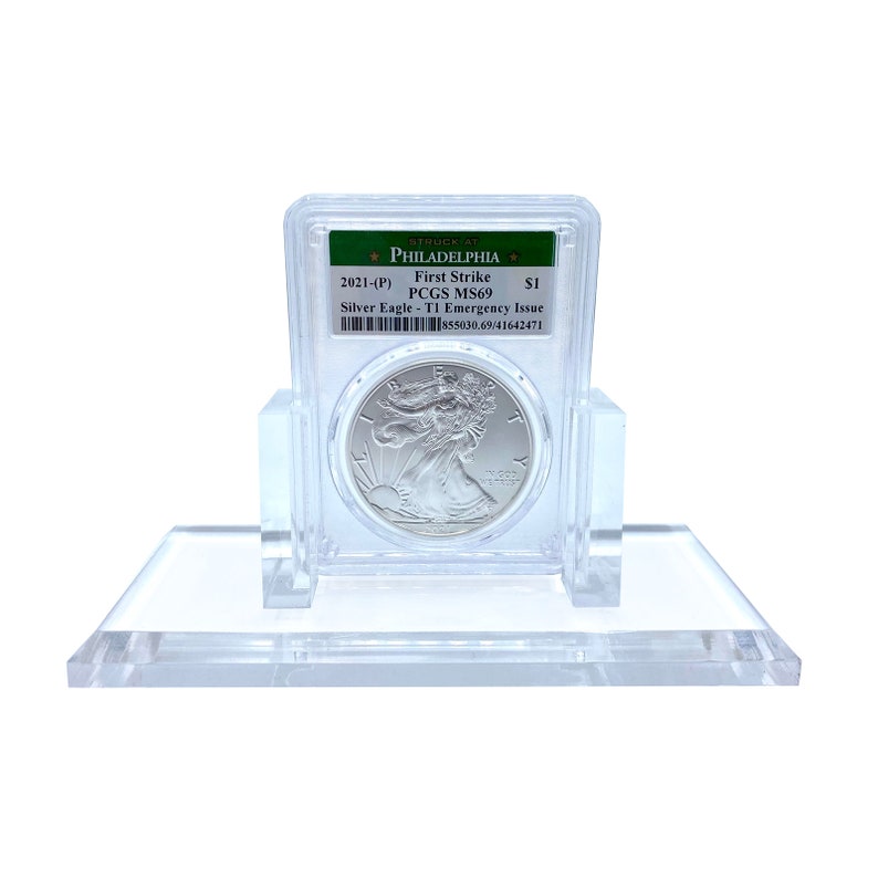 Acrylic Display Stand for PCGS Coin Slabs - Etsy