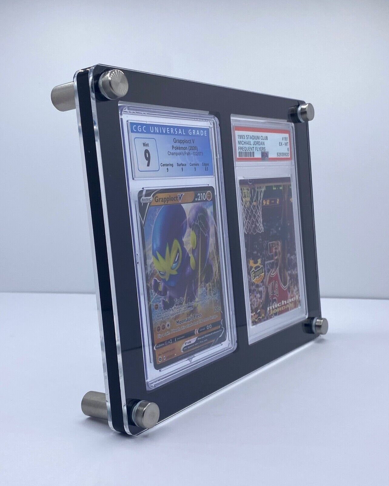 CF 2 Slot Acrylic Display Frame for PSA / CGC Graded Sports & Trading ...
