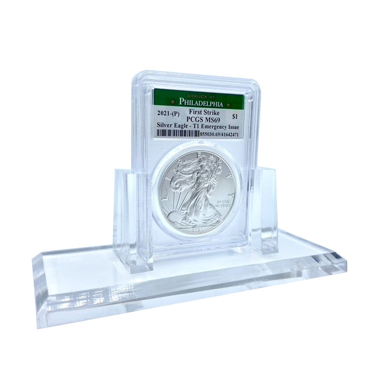 Acrylic Display Stand for PCGS Coin Slabs - Etsy