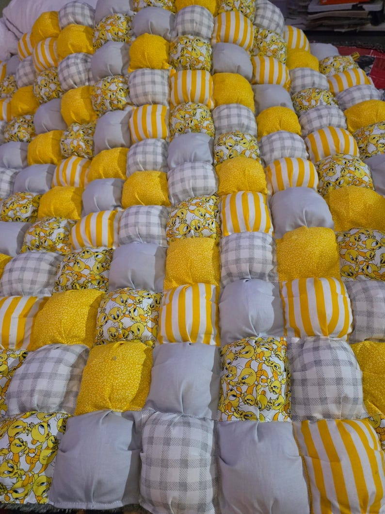 Puff Quilt/biscuit Quilt - Etsy