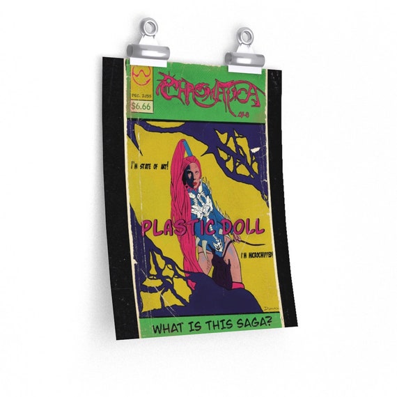 Lady Gaga Chromatica Retro Comic Poster Print - Etsy