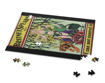 Book Cover Puzzle - Etsy