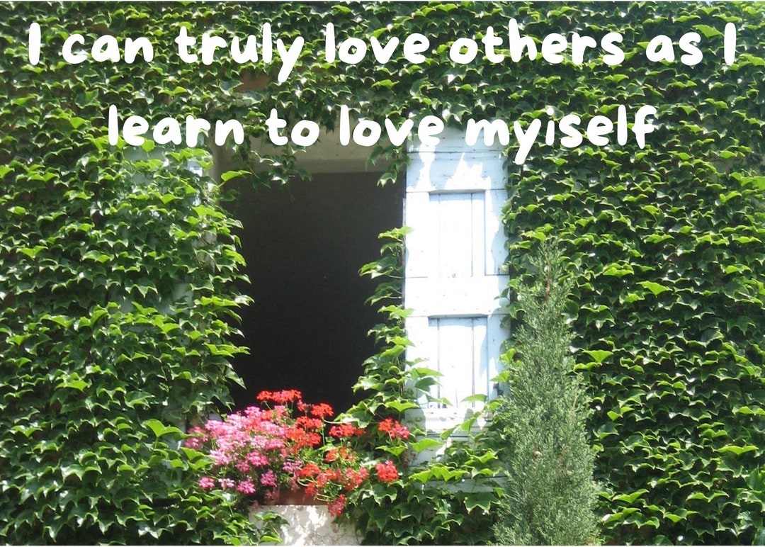 Digital Printable Flower Affirmations - Etsy