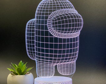 Among Us Lamp - Etsy