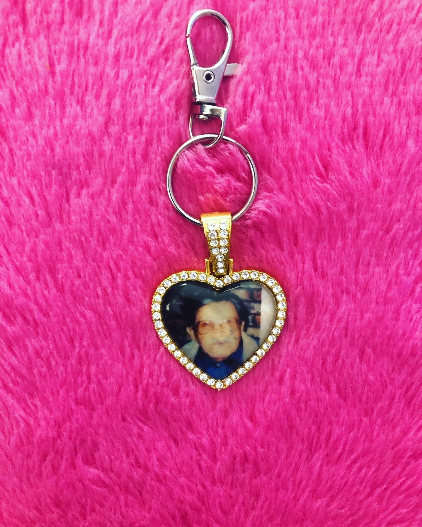 Customized Heart Shaped Key Chains | Etsy