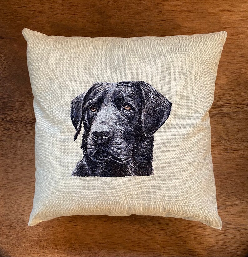 Black Labrador 14x 14 Pillow - Etsy