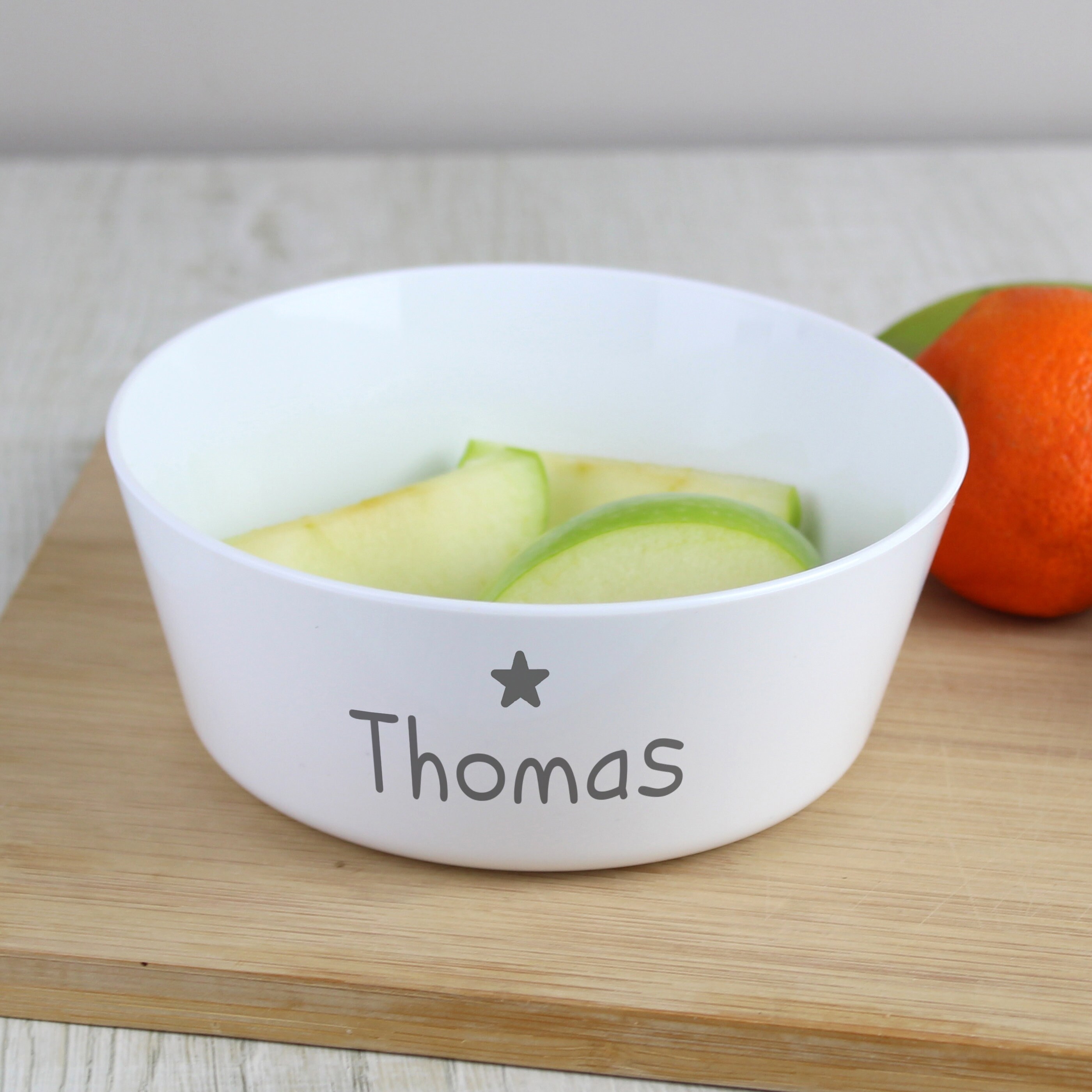 Personalised Plastic Bowl - Name Only | Popcorn Bowl | Sweet Bowl ...