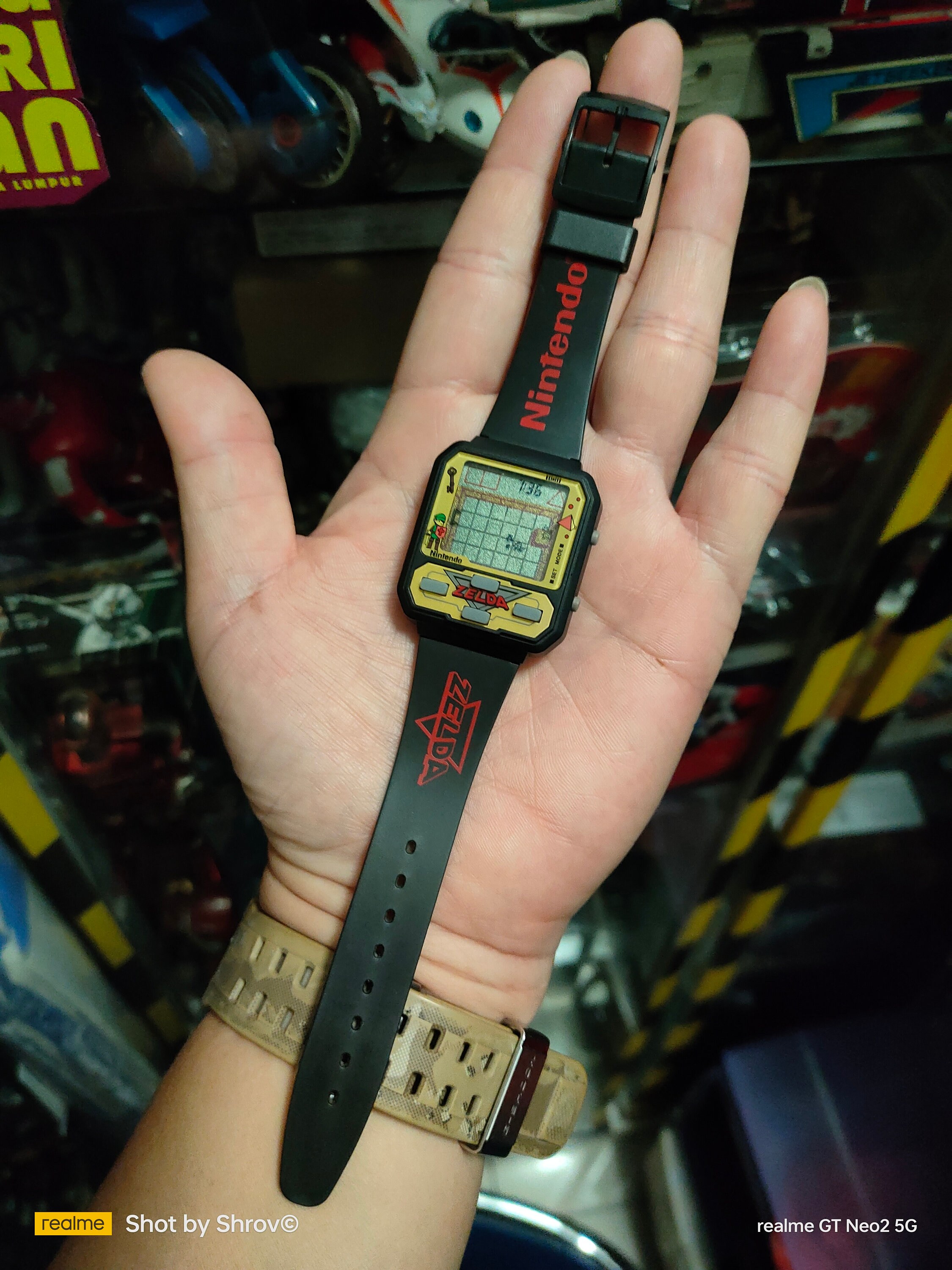 Nintendo Legend of ZELDA Nintendo Nelsonic Very Rare Game Watch by Zeon ...