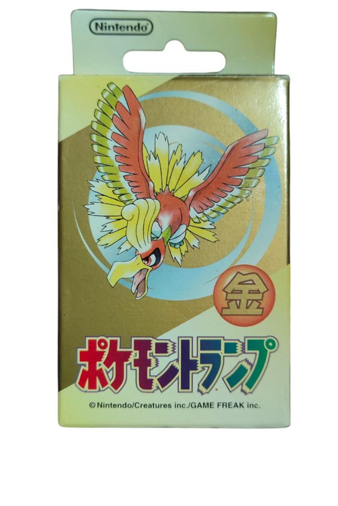 Nintendo × Pokemon Vintage Pokemon Playing Poker Deck Gold Ho-oh 1999 ...