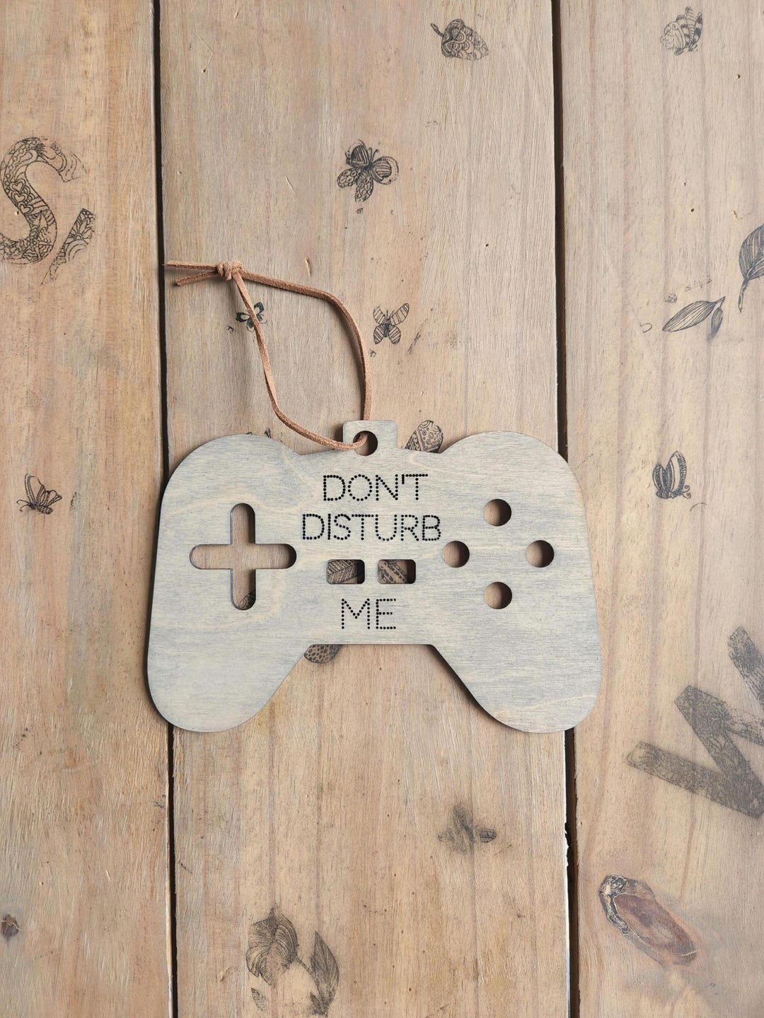 Gaming Door Sign Hanger. Playstation Sign Game Gift Accessories for ...