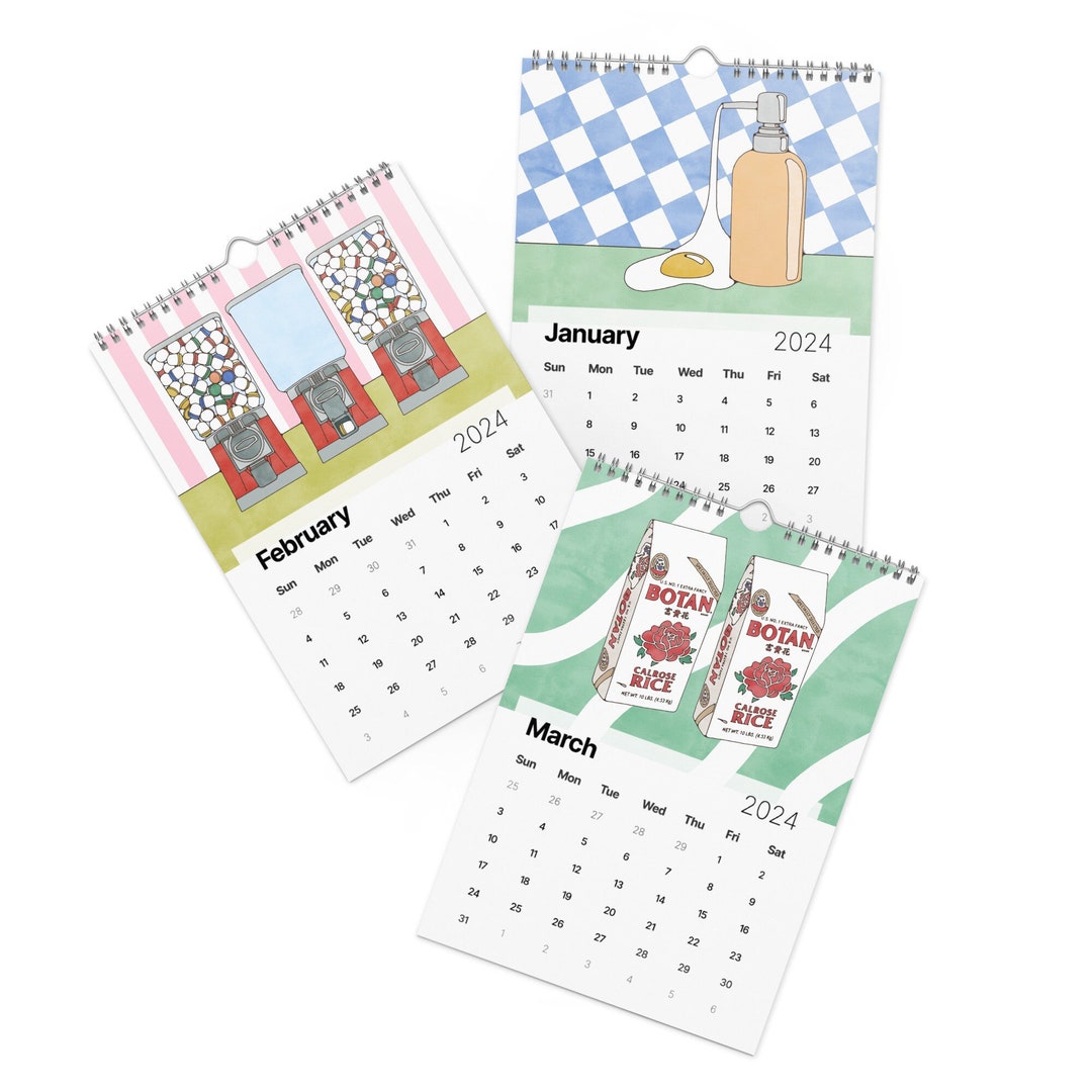 2024 Calendar: 'processing' - Etsy Australia