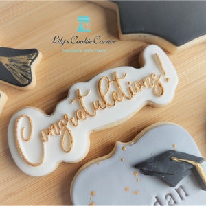 Personalised Graduation Biscuits/ Graduation Cookies/ Graduation Gift ...