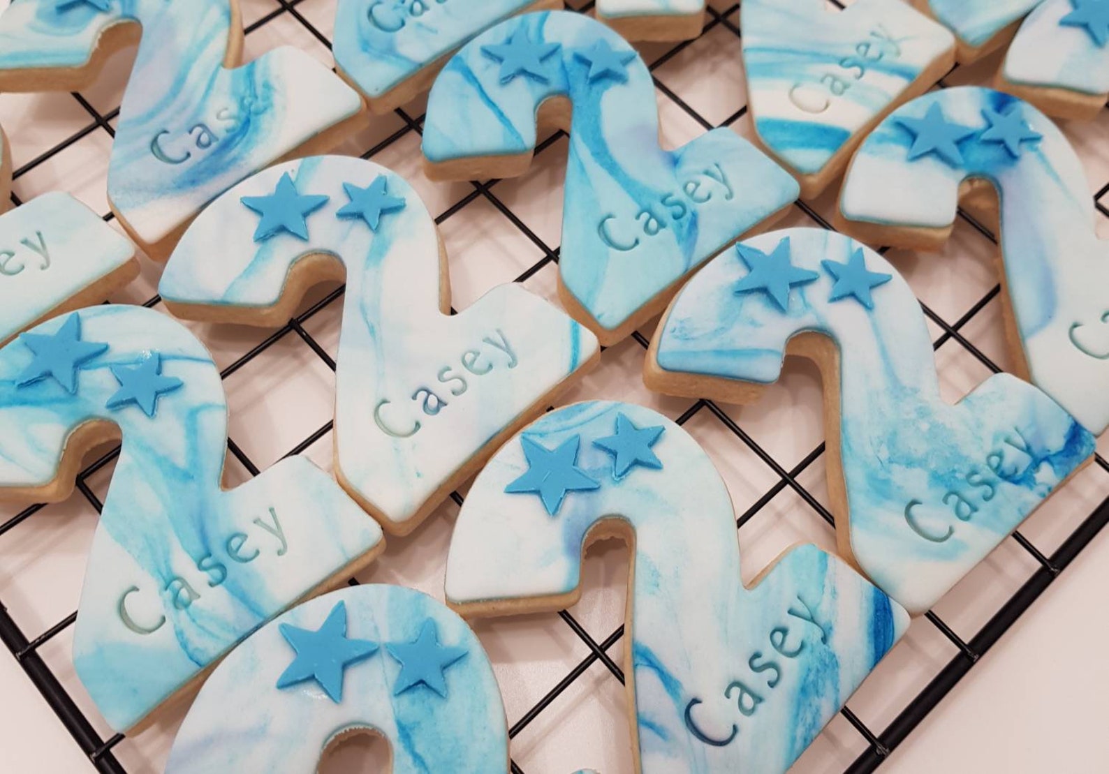 Birthday Cookies Birthday Biscuits Number Cookies Party - Etsy UK