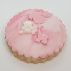 Its a Girl Cookies/ Baby Shower/ New Baby Girl/ Baby Girl Gift/ New Mum ...