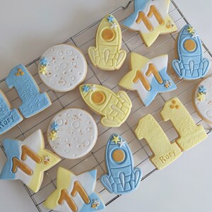 Space Cookies, Space Biscuits, Rocket Cookies, Rocket Biscuits, 2 the ...
