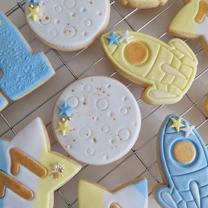 Space Cookies, Space Biscuits, Rocket Cookies, Rocket Biscuits, 2 the ...